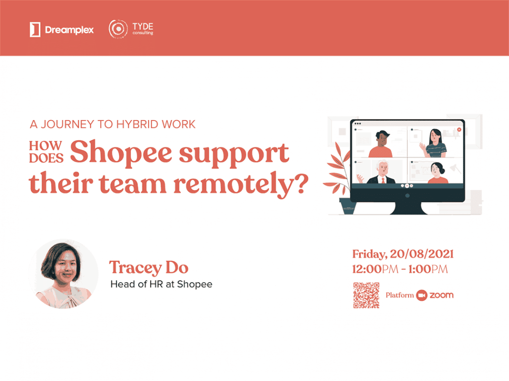 A journey to Hybrid work : How does Shopee support their team remotely ...
